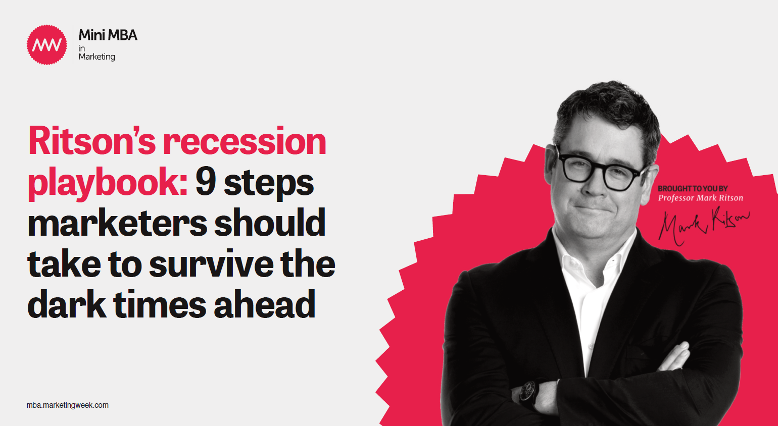 Ritson's Recession Playbook | Association of Canadian Advertisers