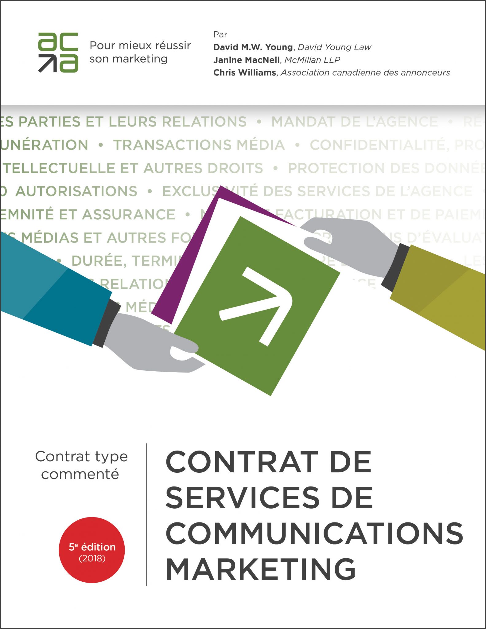 Contrat de services de communications marketing - Association ...